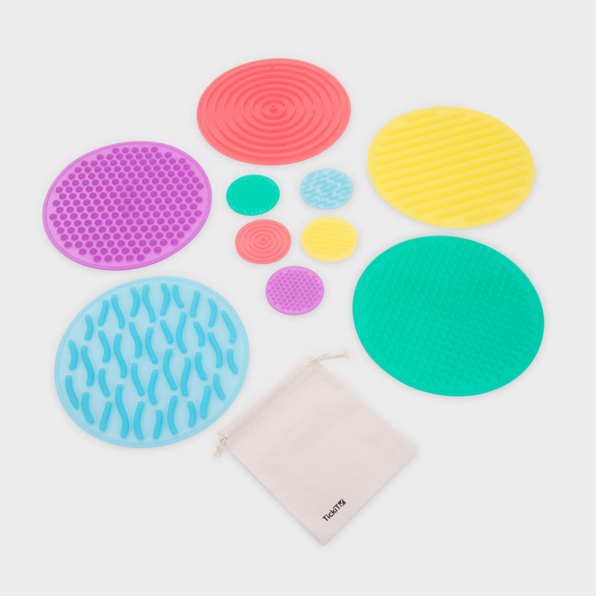 tickit® SiliShapes® Sensory Circle Set