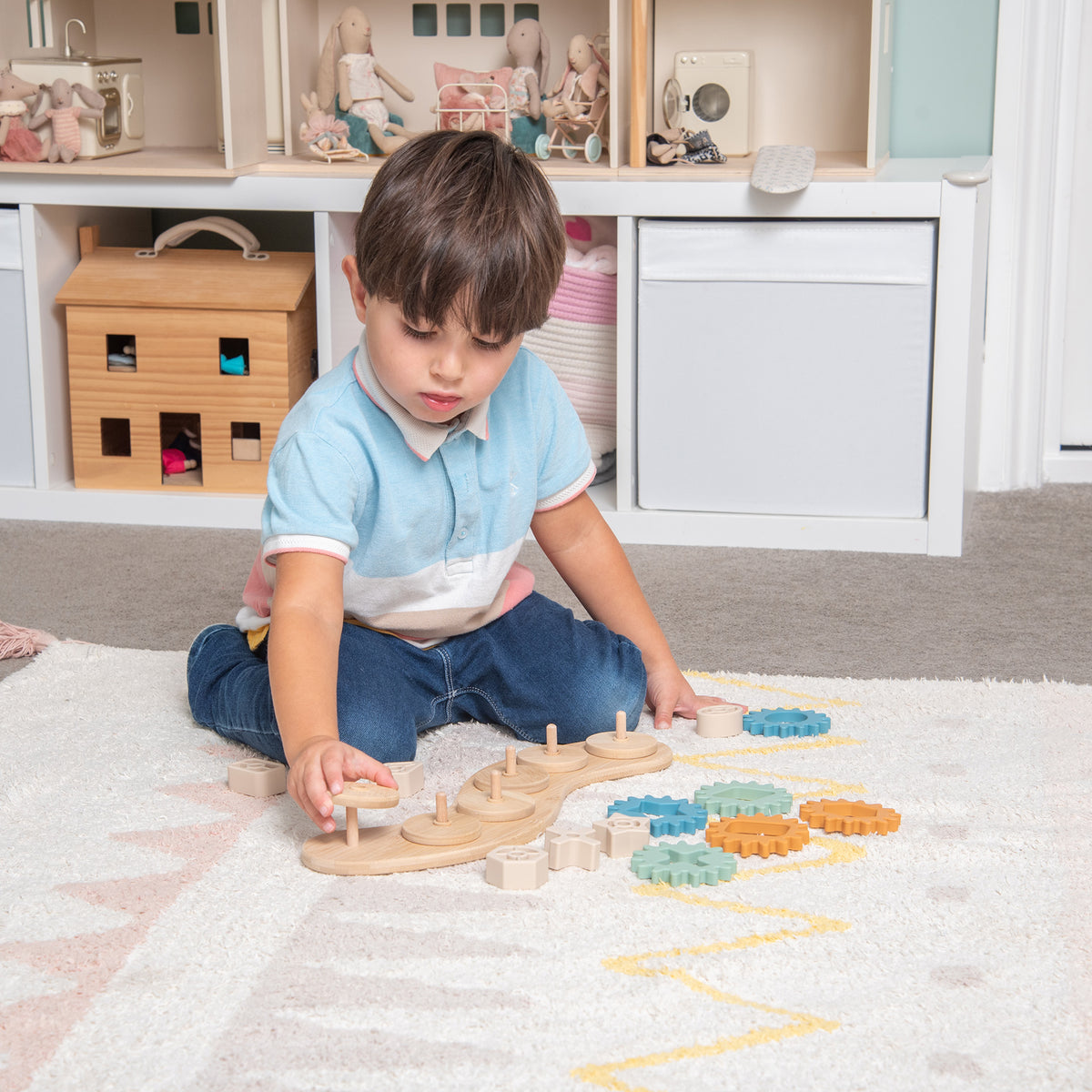 SiliSoft® Gears Puzzle (Neutral) – tickit®