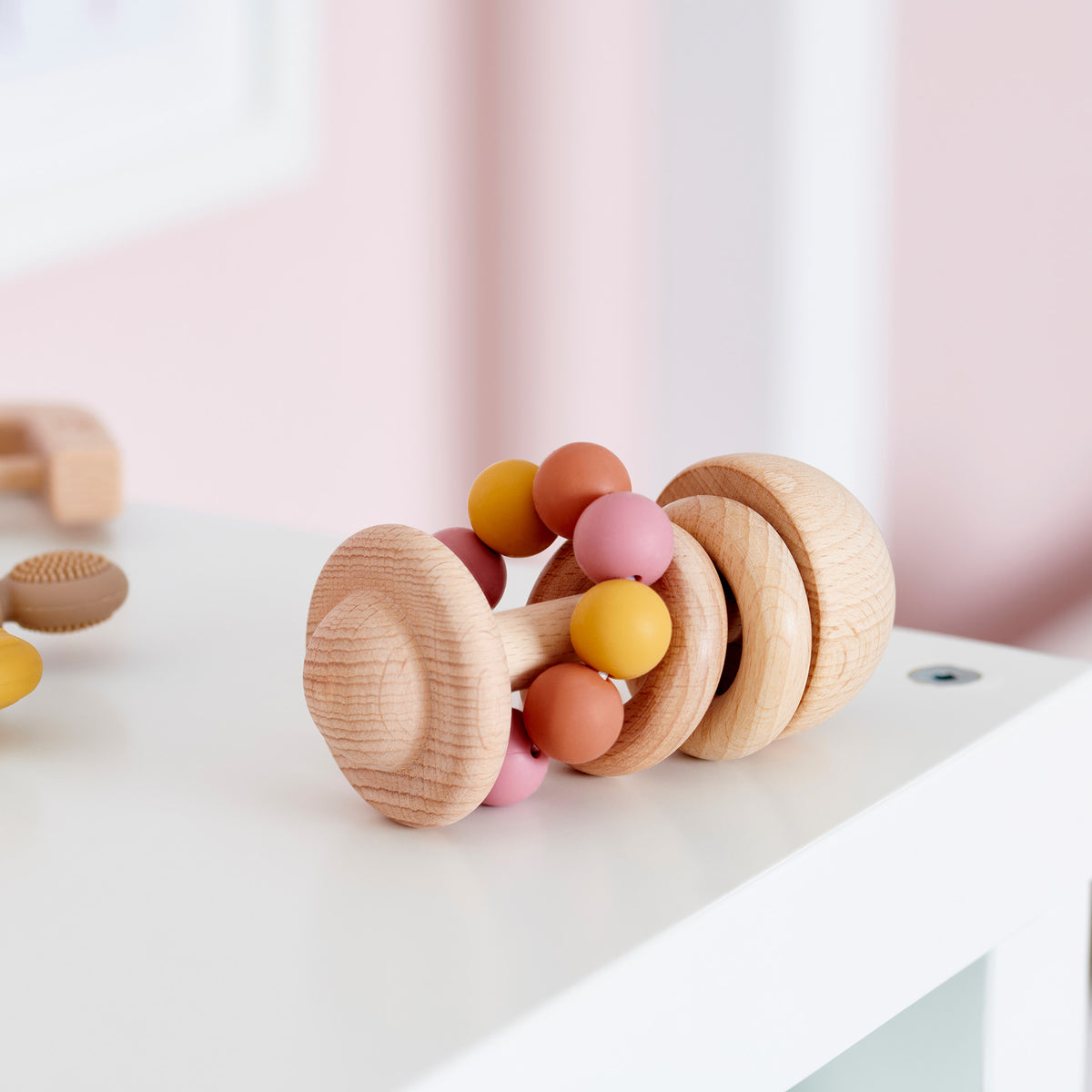 SiliSoft® Bead Rattle (Earth) – tickit®