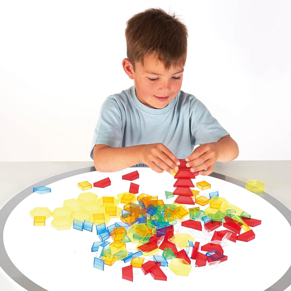 tickit® Translucent Hollow Pattern Blocks
