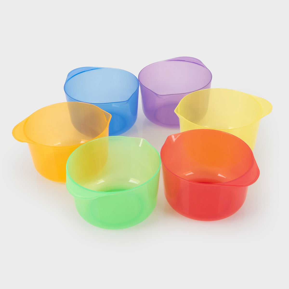 Translucent Colour Pouring Bowls - Pack of 6 – tickit®