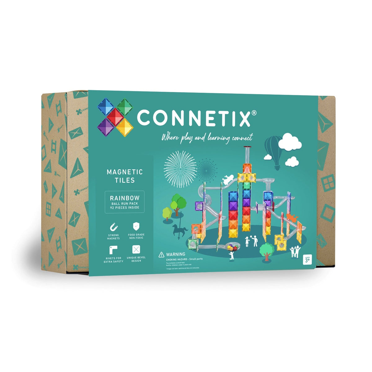 tickit | CONNETIX Rainbow Ball Run Pack (92 pcs) – tickit®