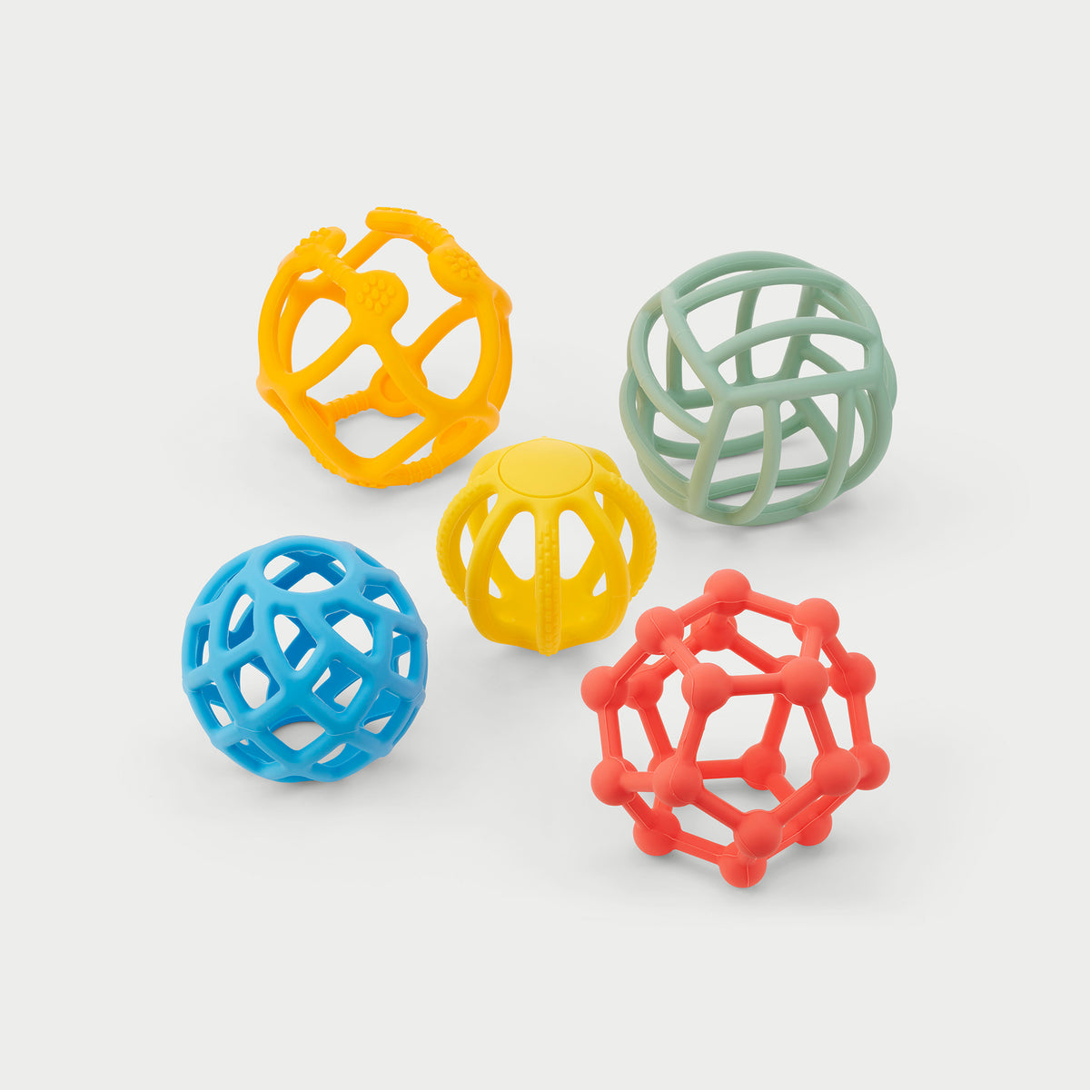 SiliSoft® Flexi Balls (Rainbow) – tickit®