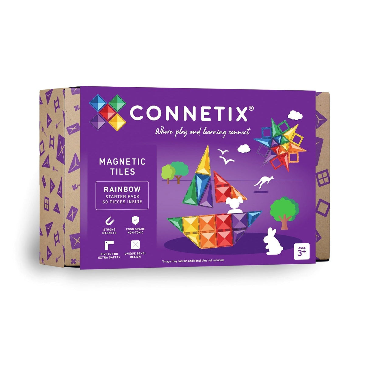 tickit | CONNETIX Rainbow Starter Pack (60 pcs) – tickit®