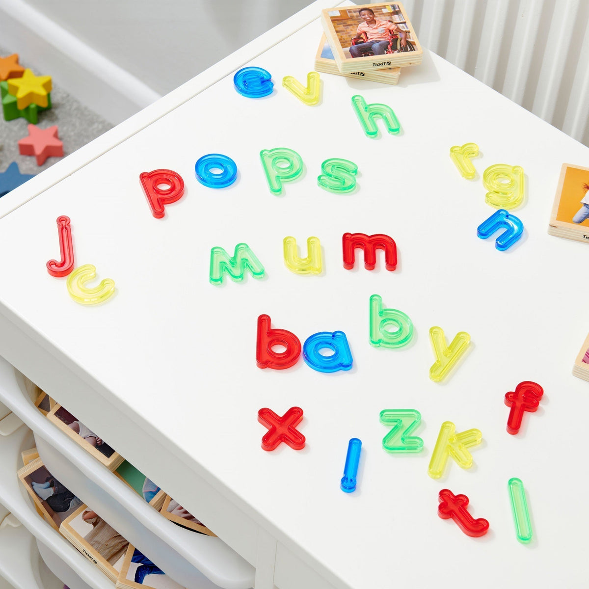 tickit® Translucent Letters Lowercase
