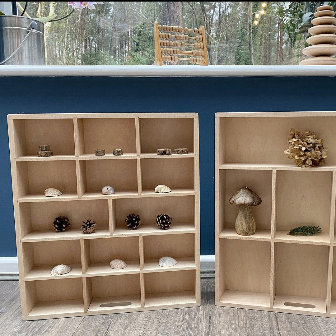 tickit® Wooden Sorting Tray - 14 way