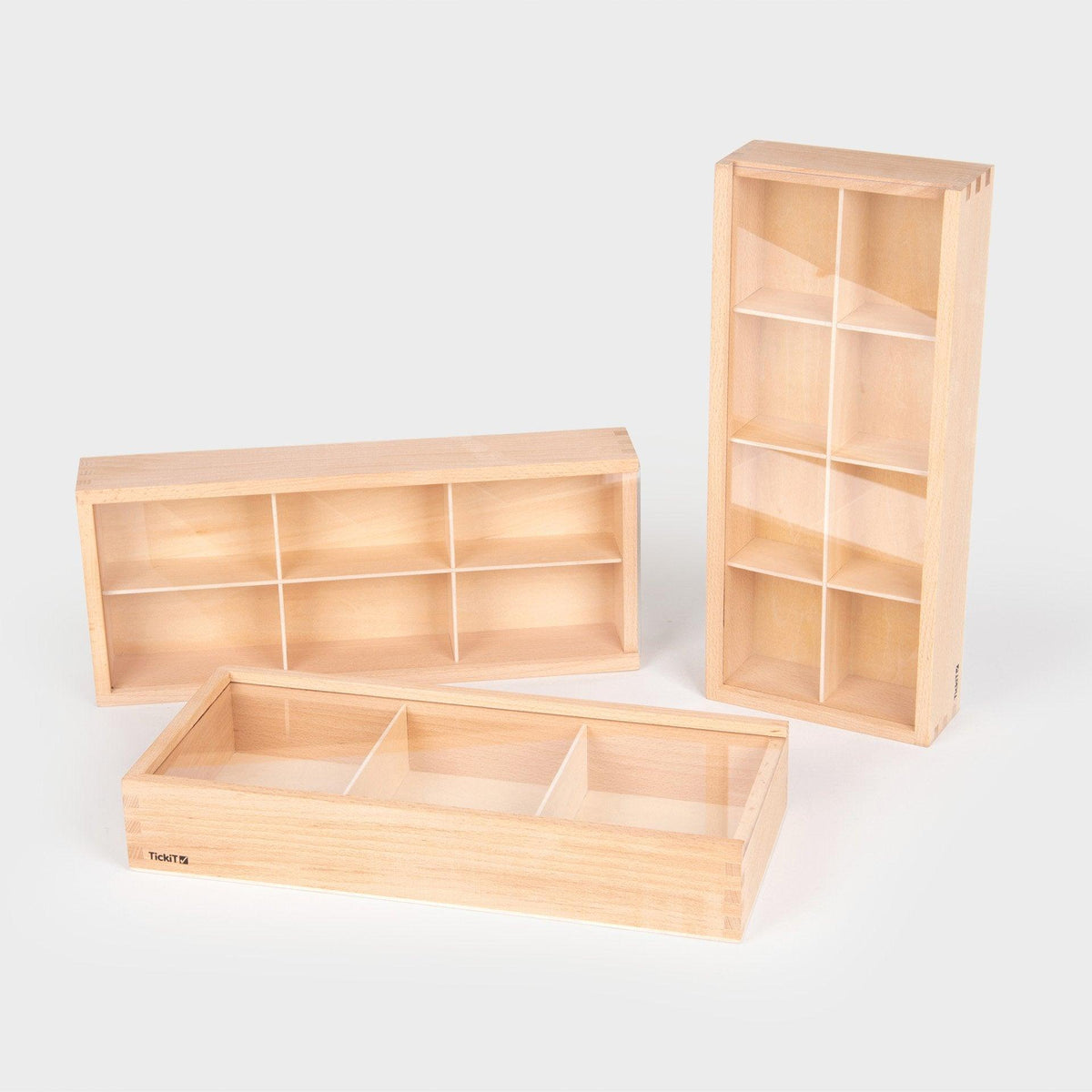 tickit® Wooden Discovery Boxes